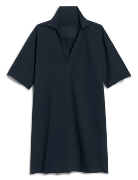 MINI EMMA HENLEY DRESS IN BRITISH ROYAL NAVY | Embellish